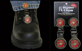 Get your laced boots today and keep your pants down - Rider Clips